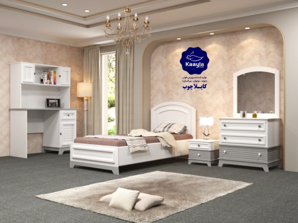 سرویس خواب نوجوان مدل راحیل – کایلا چوب