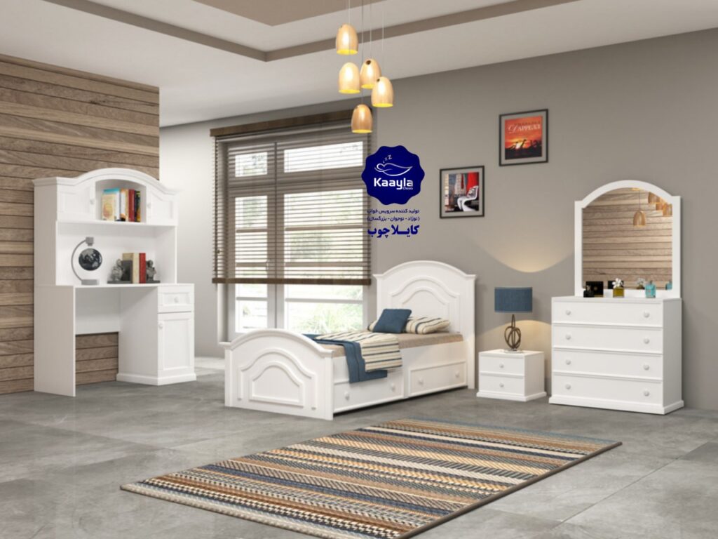 سرویس خواب نوجوان مدل ونیز – کایلا چوب